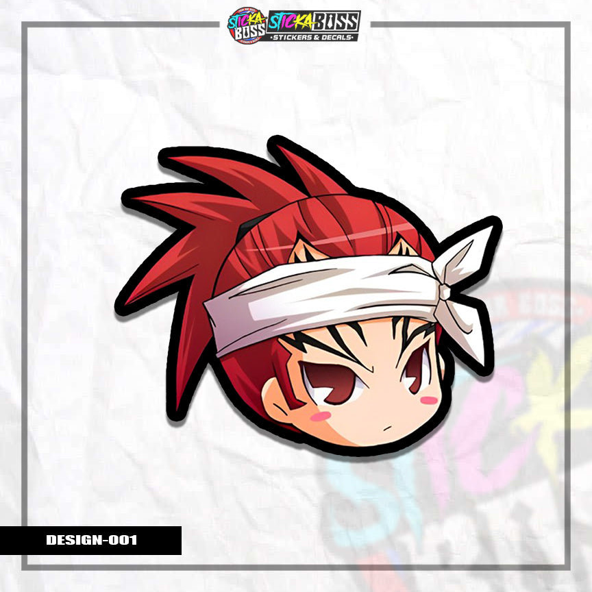 BLEACH | ANIME STICKER HEADS ( ANIME VINYL STICKER DECALS )【Stickaboss ...