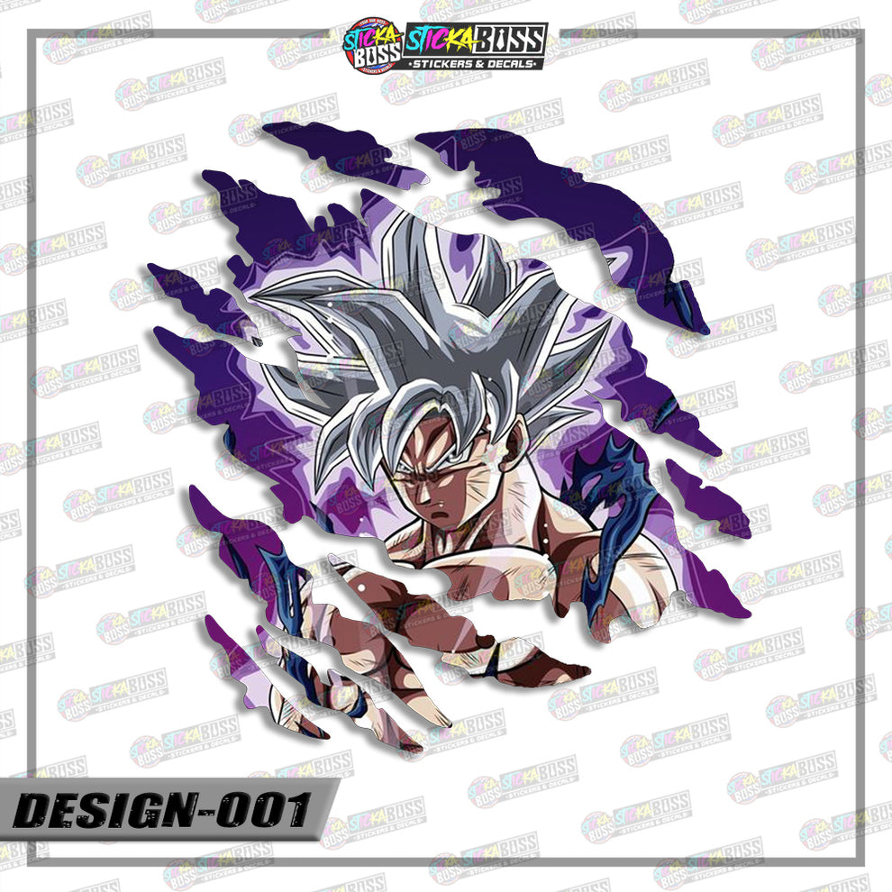 DRAGON BALL | ANIME SCRATCH STICKER【VINYL PRINTED】( LAMINATED / WATERP ...